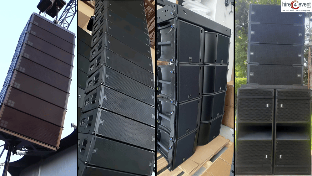 Powerful Large Scale Event Sound System in Delhi: Hire4Event