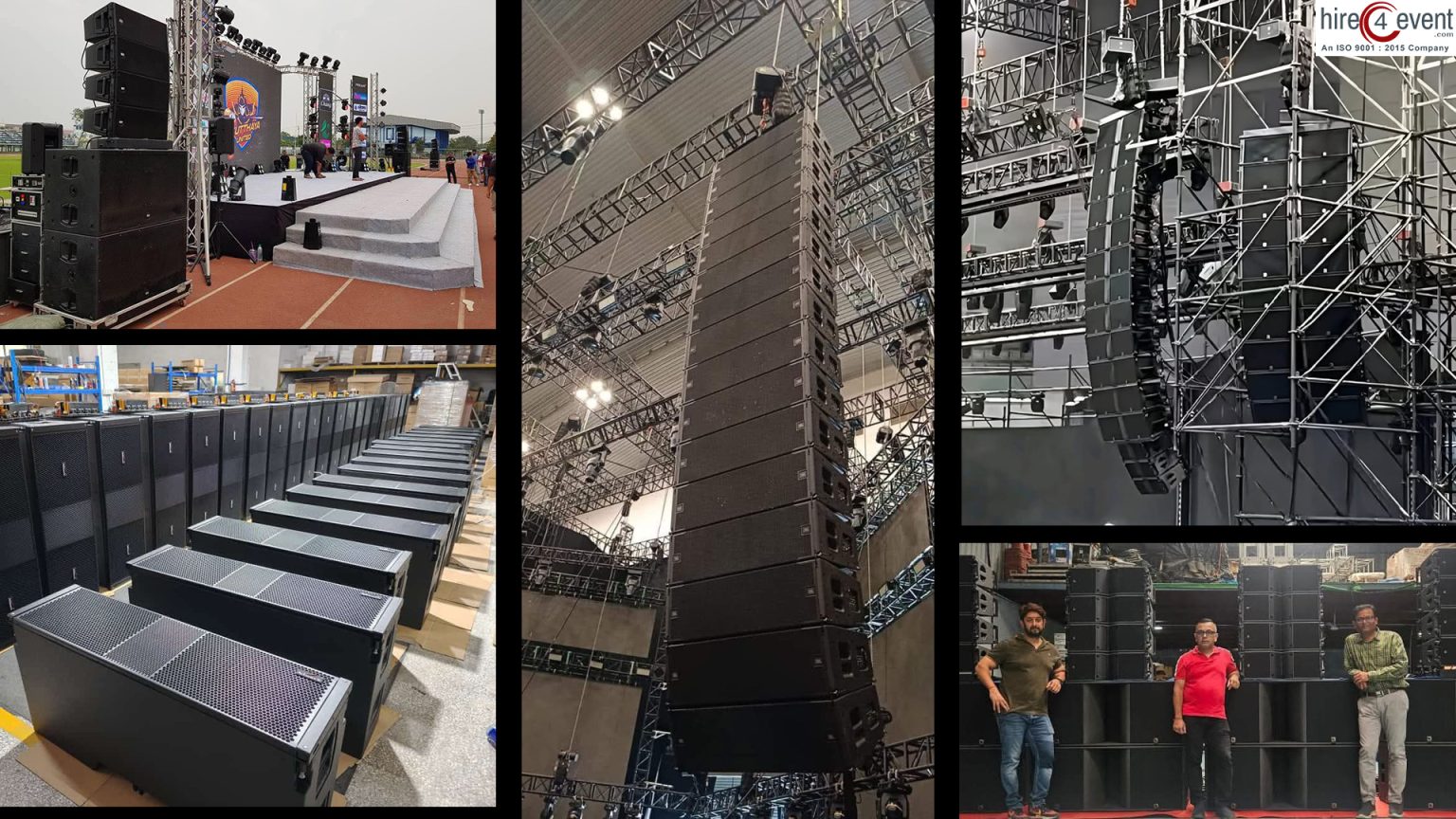 Powerful Large Scale Event Sound System in Delhi: Hire4Event